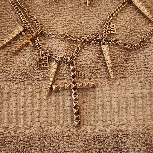 Givenchy | Jewelry | Givenchy Crosses Spikes Set | Poshmark